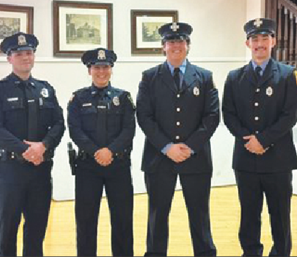Sworn to serve Whitman • Whitman-Hanson Express
