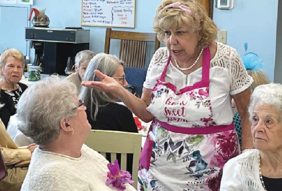 Tea in Mrs. Roosevelt’s garden • Whitman-Hanson Express