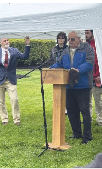 New bench at Whitman Town Hall honors memory of Marie Lailer • Whitman ...