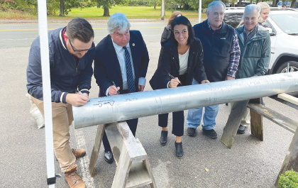 Whitman tops off DPW building with twist • Whitman-Hanson Express